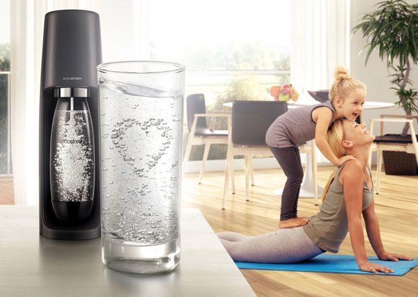 SodaStream Spirit Black Megapack Carbonation Machine Carbonating SodaStream Spirit Black Megapack Carbonation Machine Carbonating
