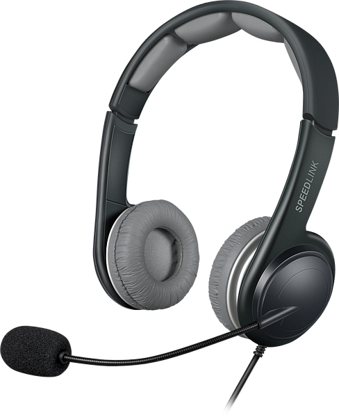 SpeedLink - SONID Stereo Headset - USB, black-grey - Multitronic