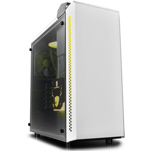 Deepcool BaronKase Liquid White -mATX chassi, valkoinen (LGA1700/AM4 ...