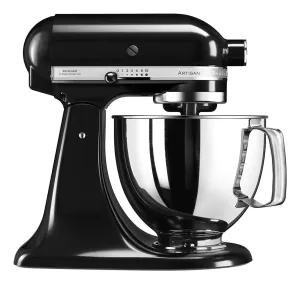 KitchenAid Artisan 5KSM125EOB -yleiskone, 4,8 l, 300 W, onyksinmusta ...