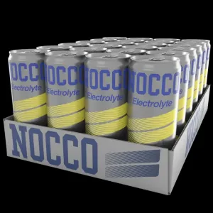 Nocco Electrolyte Lemon-Lime -hiilihapotettu juoma, 355ml 24-pack ...