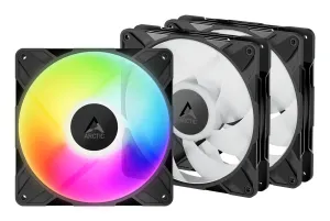 ARCTIC P14 Pro, 140mm, PWM, Fluid Dynamic Bearing, ARGB Fan Kit, 3-pack ...