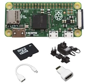 CanaKit Raspberry Pi Zero W Starter Kit, Zero Wireless och tillbehör ...