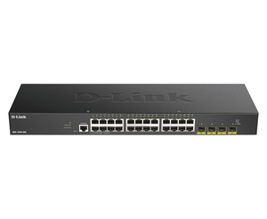 24-port Gigabit Smart Managed Switch with 4x 10G SFP+ ports - Multitronic