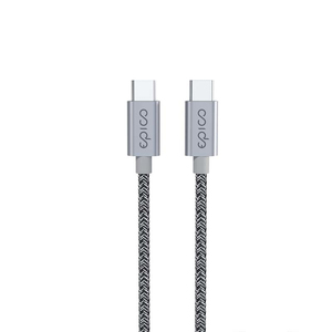 Epico Braided Cable - USB-C to USB-C 1.2m - space grey - Multitronic