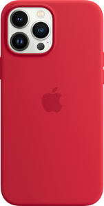 Apple iPhone 13 Pro Max, MagSafe -silikonikuori, (PRODUCT)RED - Multitronic