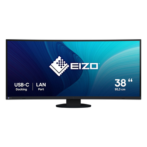 EIZO 37.5" FlexScan EV3895, 3840x1600px, IGZO - curved monitor, Black ...